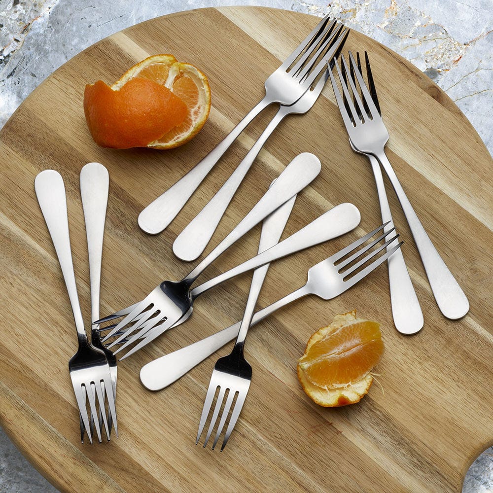 dinner setting forks