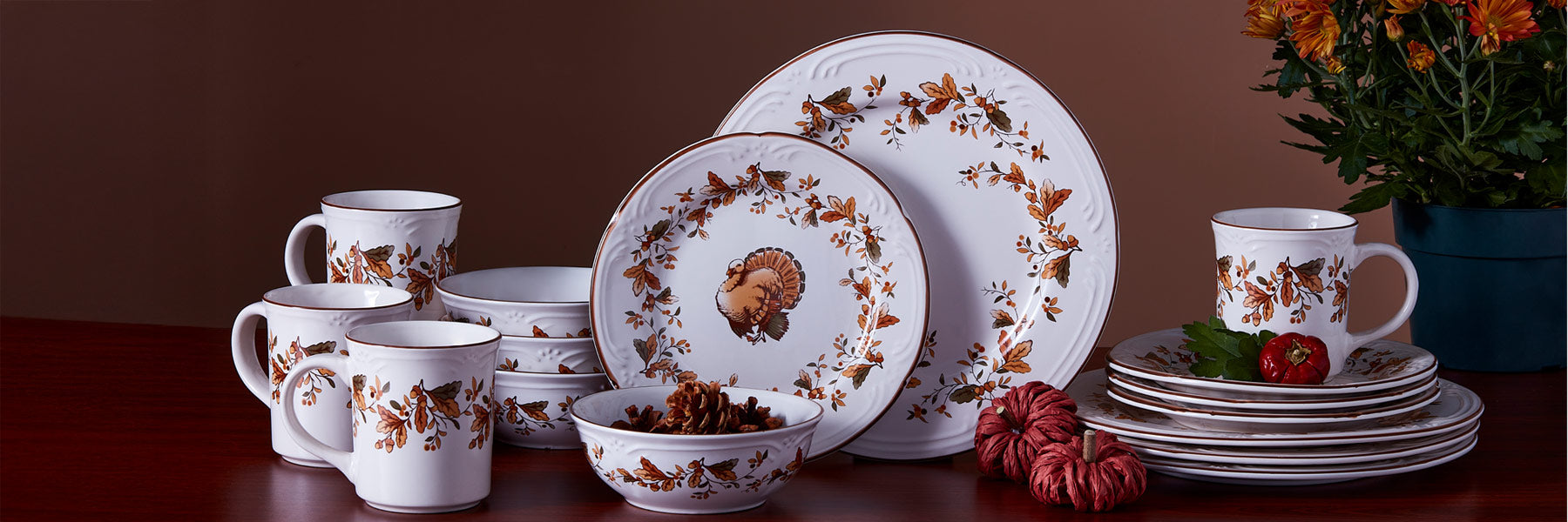 Autumn Berry Dinnerware, Thanksgiving Dinnerware - Pfaltzgraff