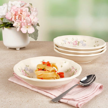 Tea Rose Dinnerware, Serveware, Drinkware - Pfaltzgraff