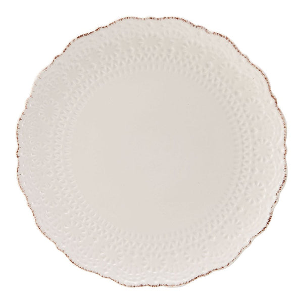Chateau Cream Set of 4 Dinner Plates