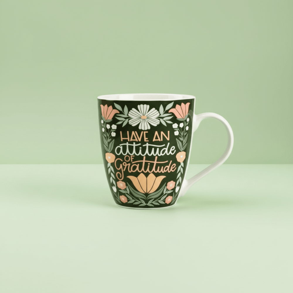 Sentiment Mugs Attitude of Gratitude Mug