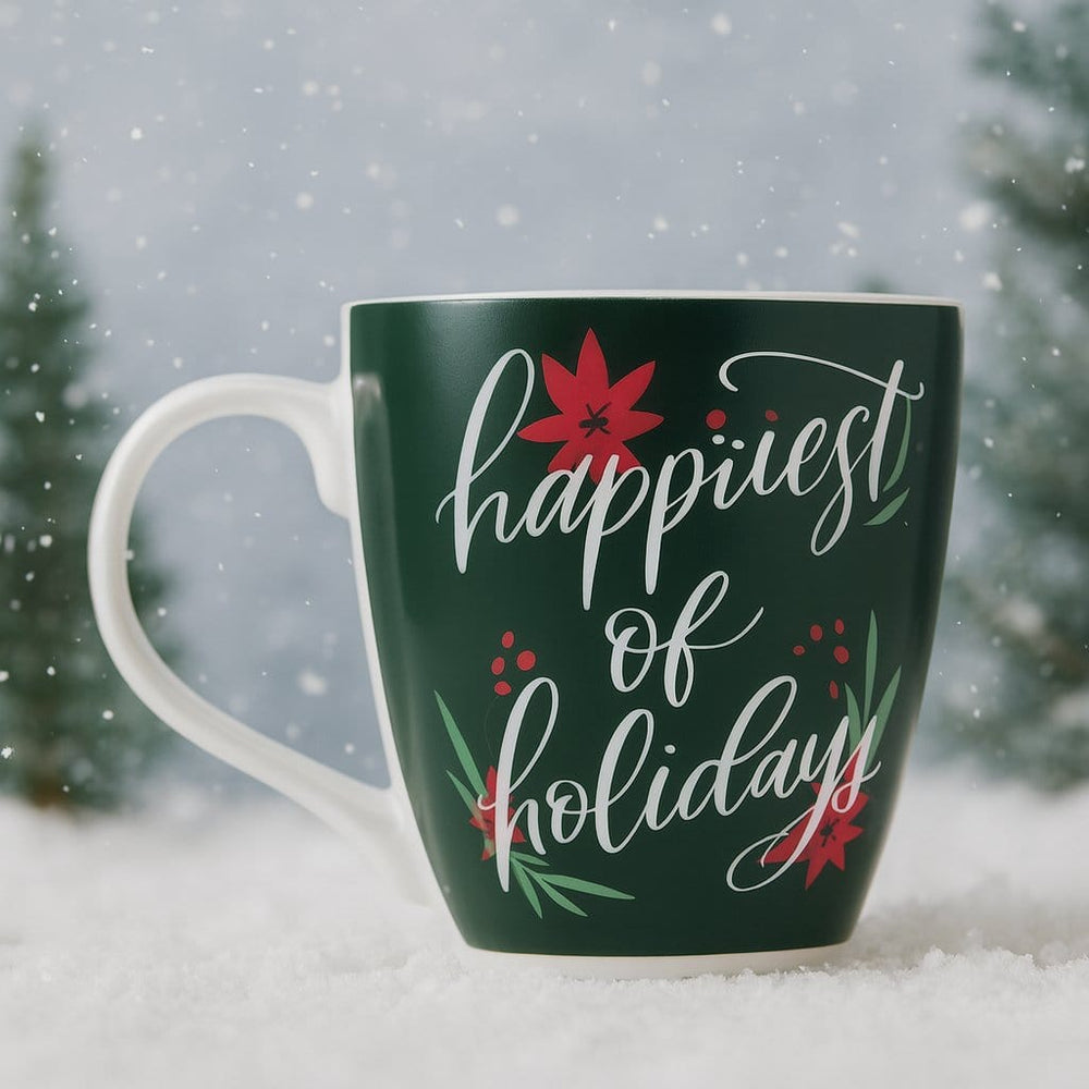 Sentiment Mugs Happiest of Holidays Mug