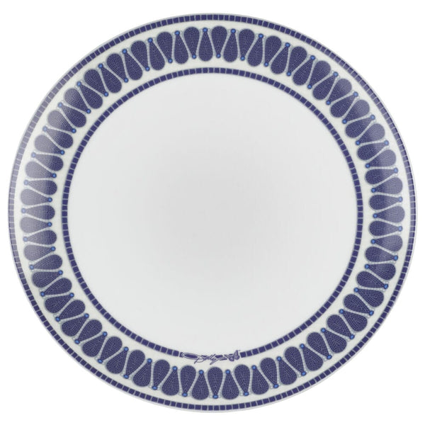 Dolly Parton Mosaic Blue Butterfly 12 Piece Dinnerware Set Service for