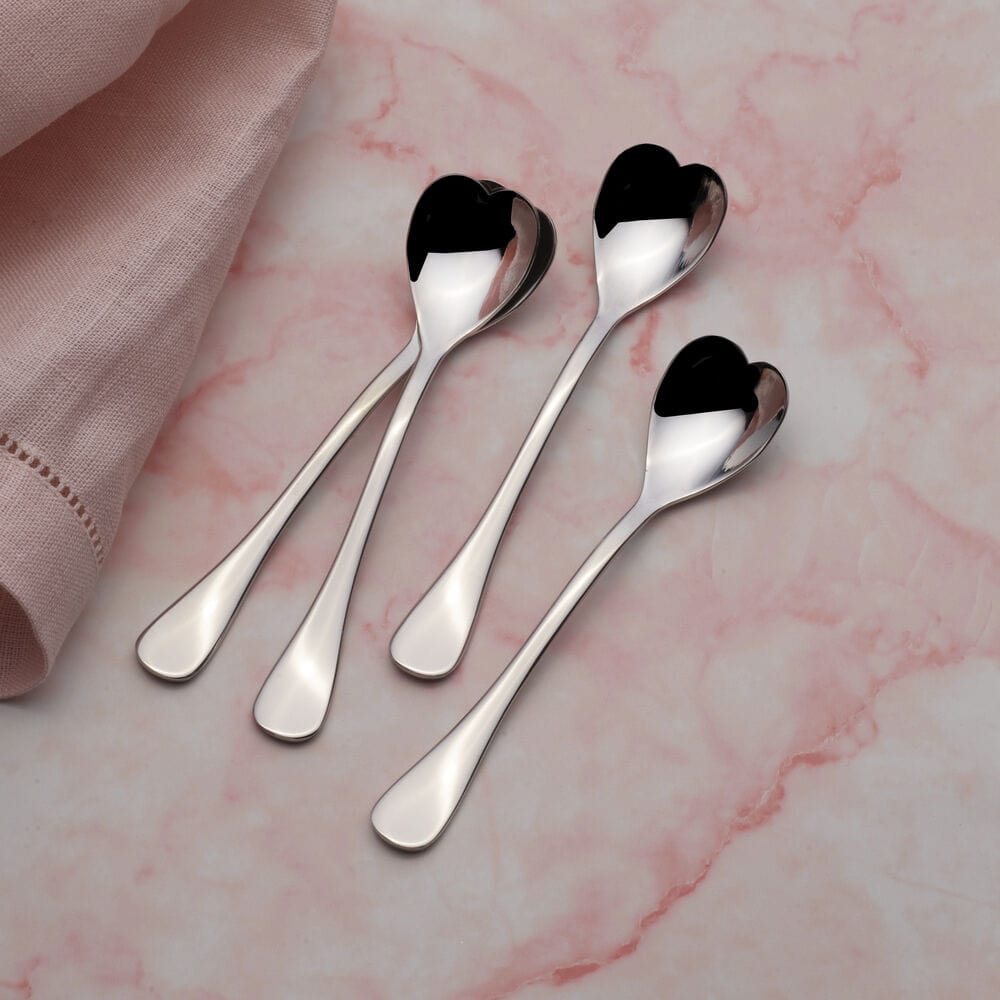Irresistible Set of 4 Mini Coffee Spoons