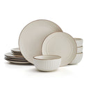 Janelle 12 Piece Dinnerware Set, Service for 4