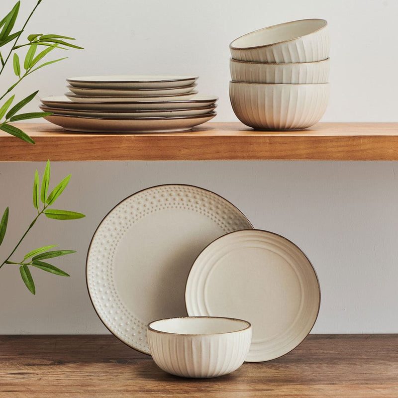 Janelle 12 Piece Dinnerware Set, Service for 4