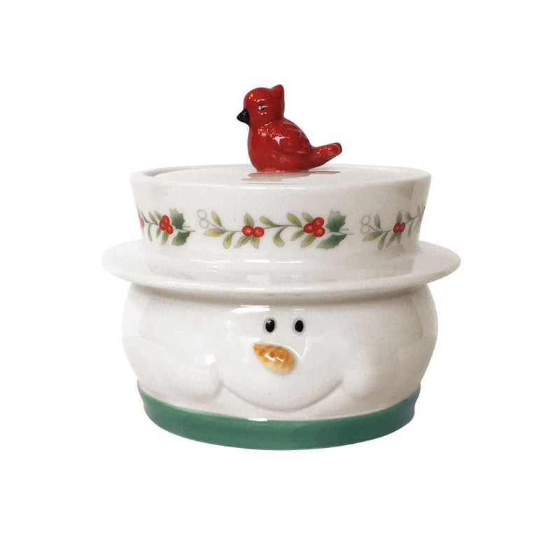Winterberry® Snowman Candy Bowl