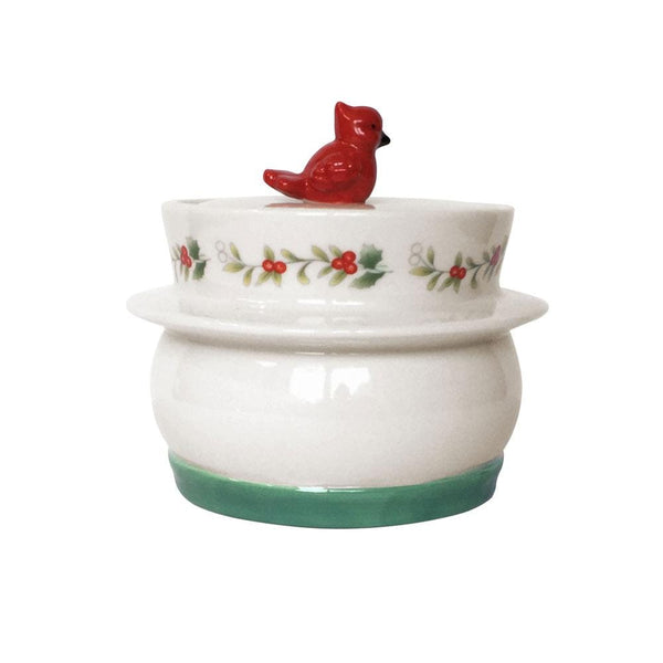 Winterberry® Snowman Candy Bowl